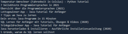 Beautiful Soup Tutorial: Web Scraping mit Python