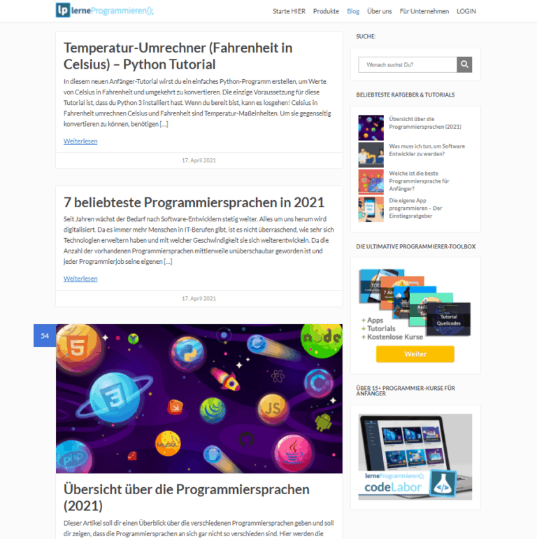 Beautiful Soup Tutorial: Web Scraping mit Python